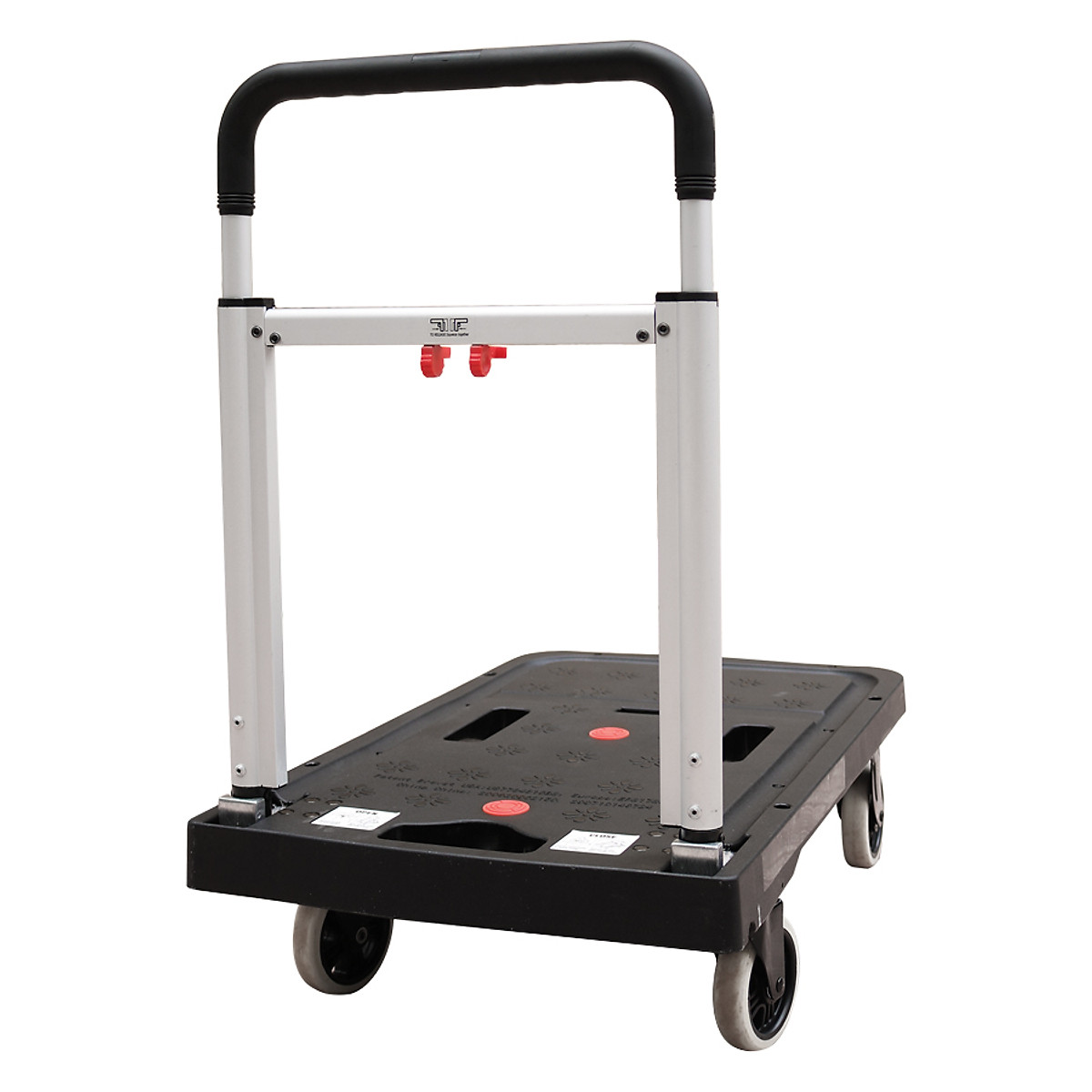 Xe đẩy hàng 4 bánh Nikawa FWS-100F, tải trọng 150kg, màu đen | Gia Dụng ...