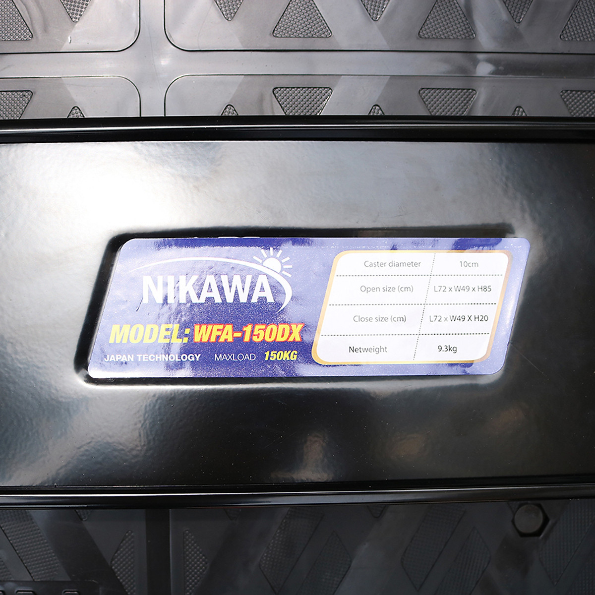 Xe Đẩy Hàng Nikawa WFA-150DX - Đen | Gia Dụng Tiện Ích