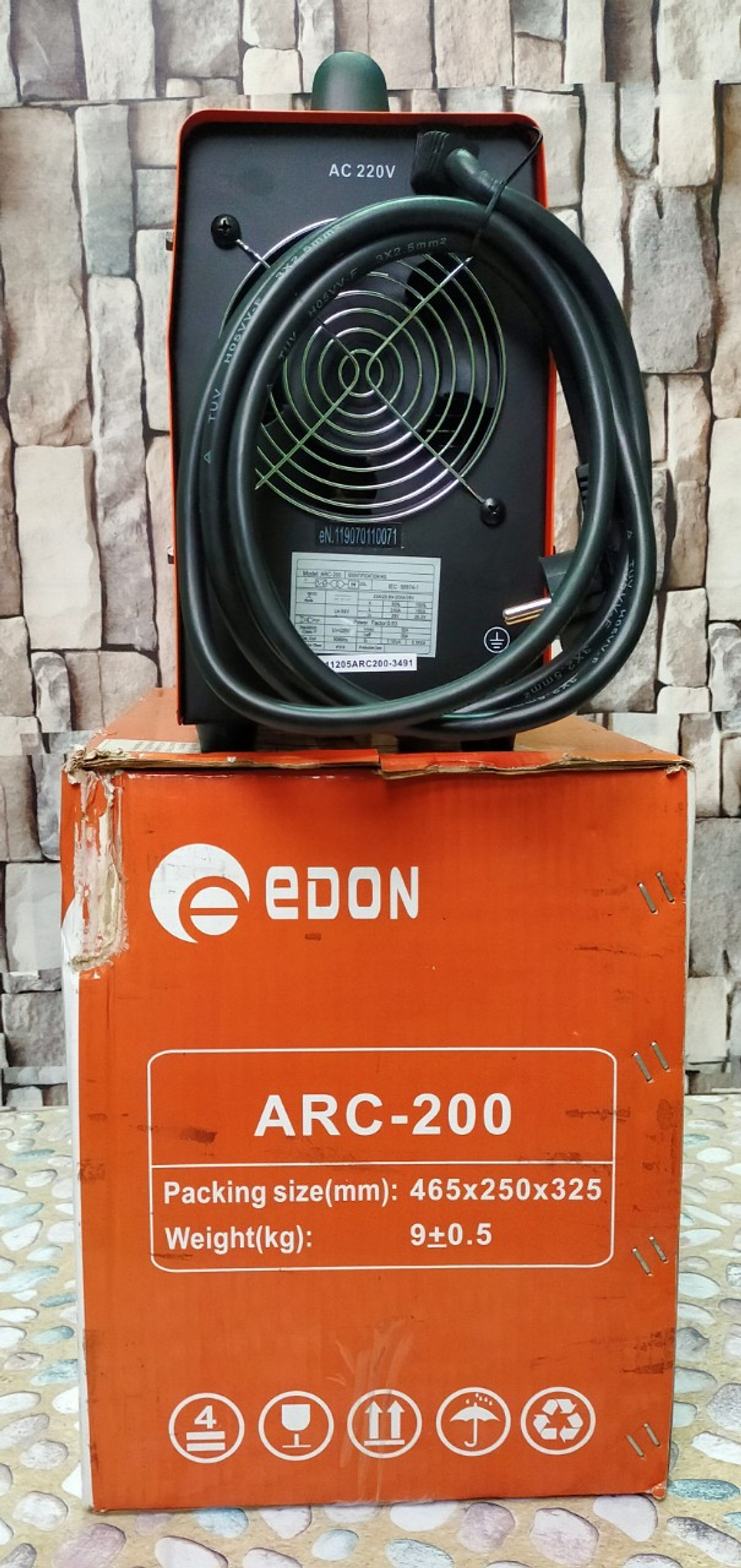 MÁY HÀN QUE ĐIỆN TỬ CAO CẤP CÔNG NGHỆ INVENTER MOSFET EDON ARC-200 ...