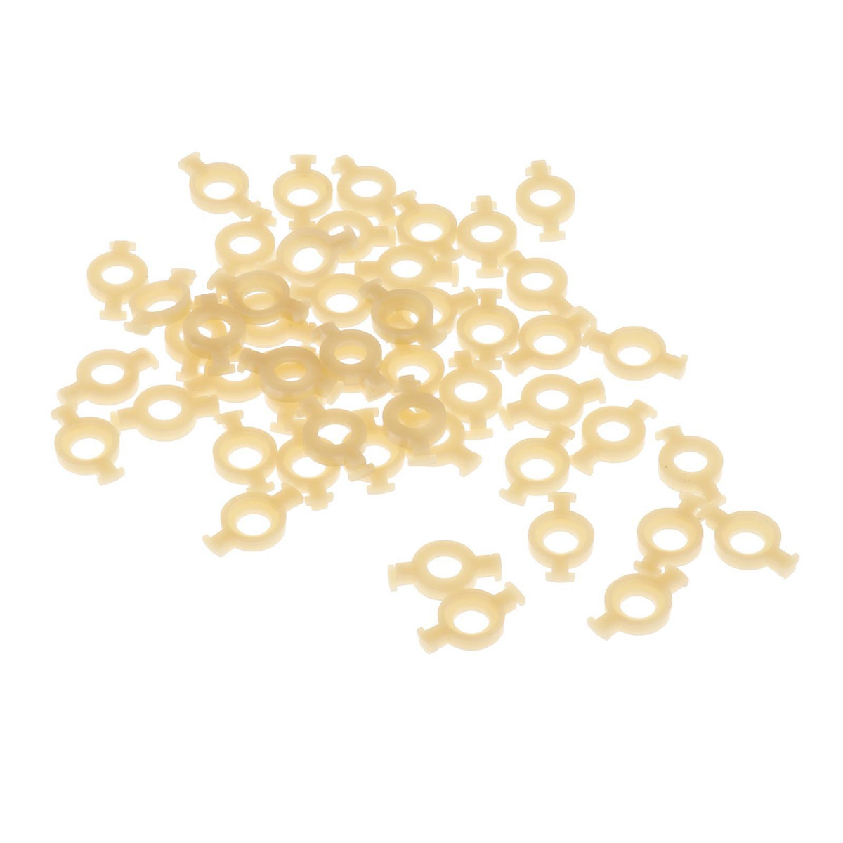 50 Pieces Plastic Trumpet Valve Guides Clip Repairing Replacement ...