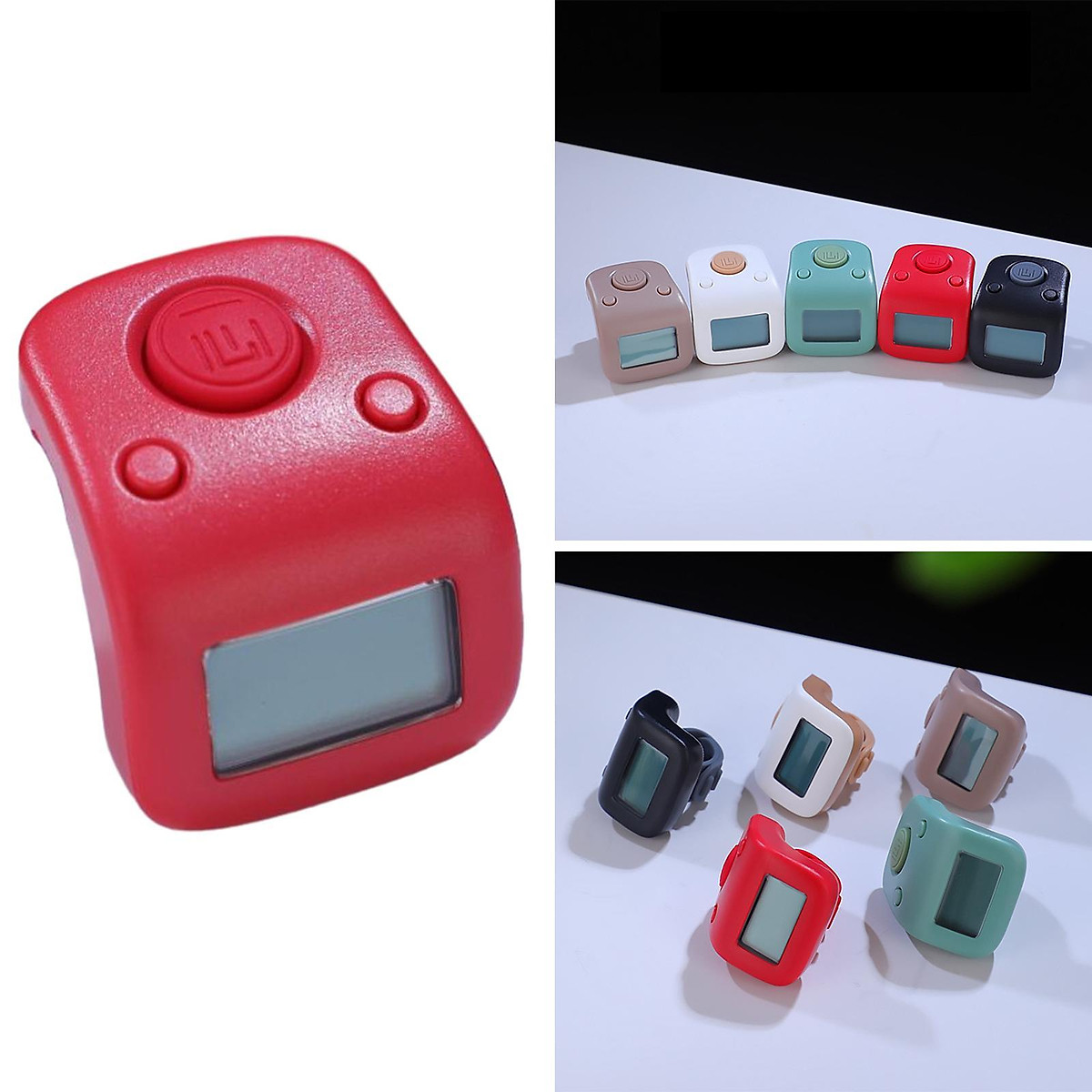 Electronic Finger Counter Tally Counter Mini Rechargeable Wearable ...