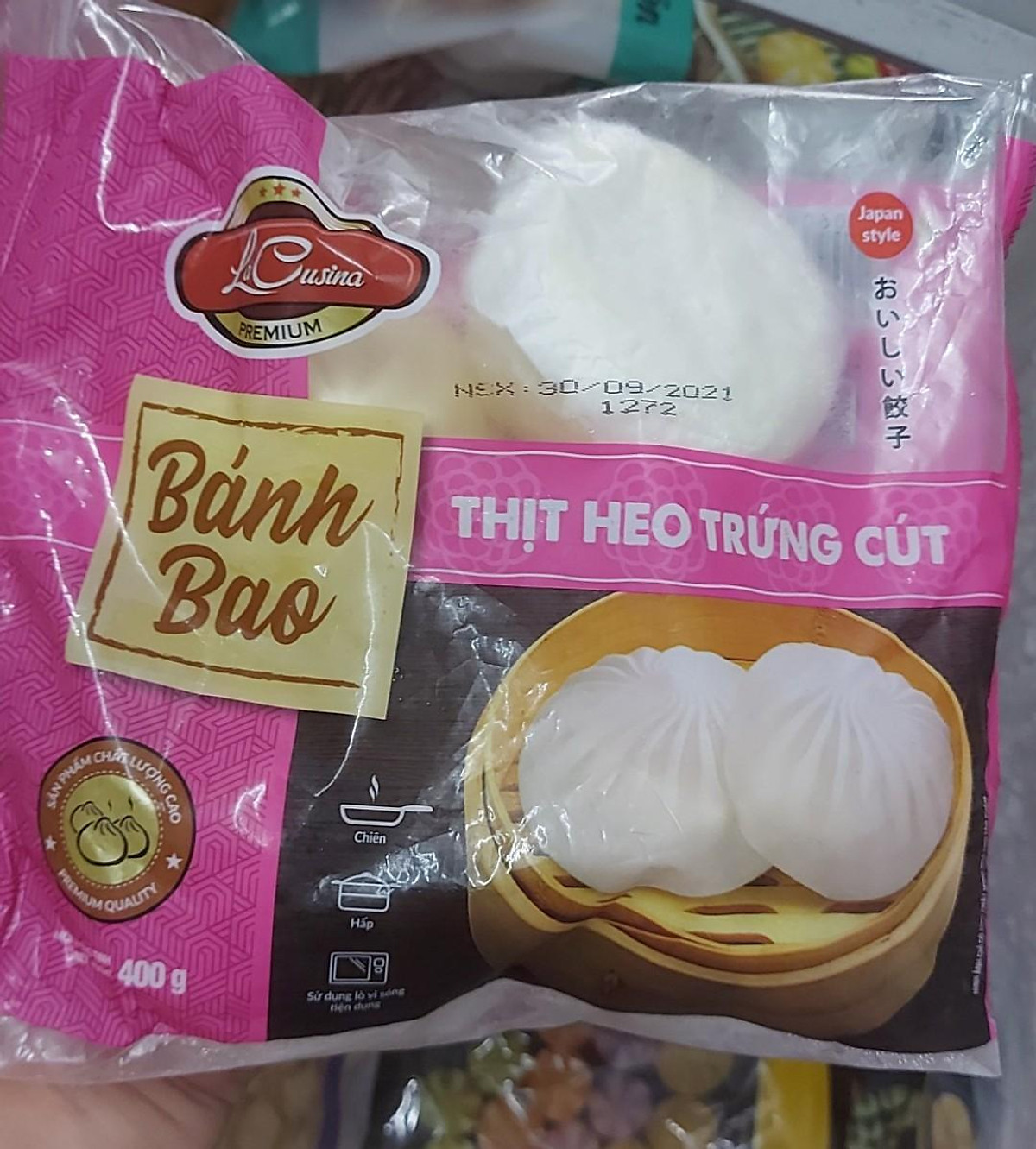 Bánh Bao Nhân Thịt Heo Trứng Cút 400g Lc Tiki