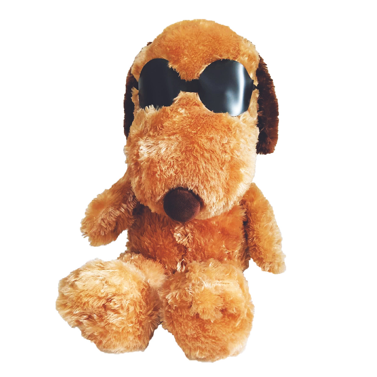 Gấu bông Snoopy đeo kính mát dáng ngồi 45cm - chính hãng | Tiki