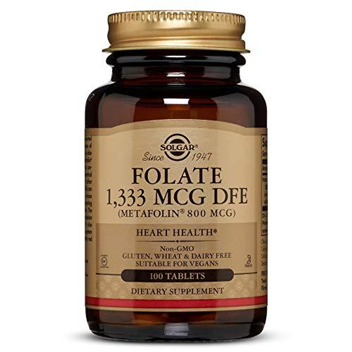 Mua Folate 1,333 MCG DFE (Metafolin 800 mcg) Tablets - 100 Count tại Global Ecom
