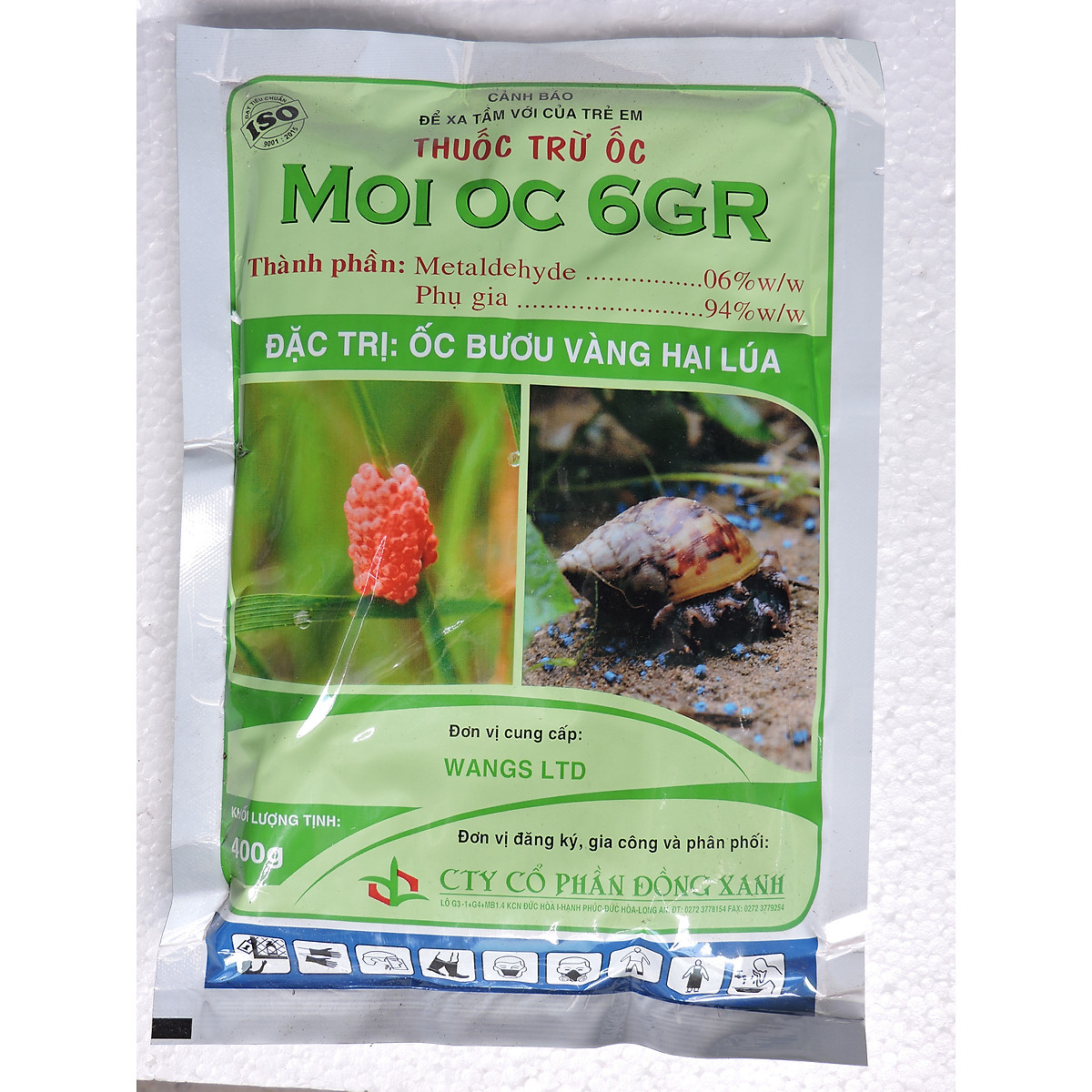 ThuỐc TrỪ Ốc Moi Oc 6gr ĐẶc TrỊ Ốc BƯu VÀng HẠi LÚa VÀ CÁc LoẠi Ốc SÊn BÀ ChẰn HẠi Hoa KiỂng