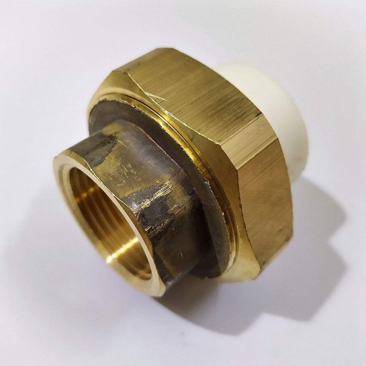 Phụ kiện PP-R, rắc co ren trong ren 32* 1’’ - bước ren phi 34mm - ống ...