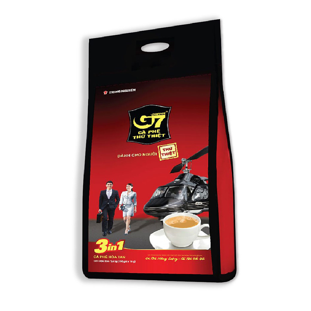 Mua Cà phê G7 3in1 - Bịch 100 sticks 16gr tại Trung Nguyên Legend