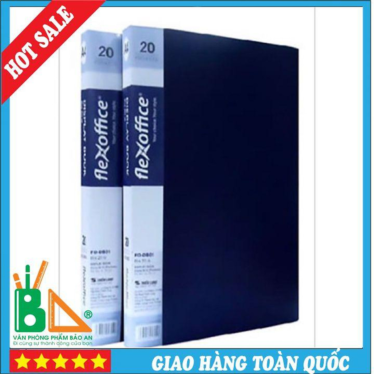 Mua Bìa File Lá Đựng Tài Liệu 20/40 Lá FO ️CHÍNH HÃNG️ - File 20 lá FO ...