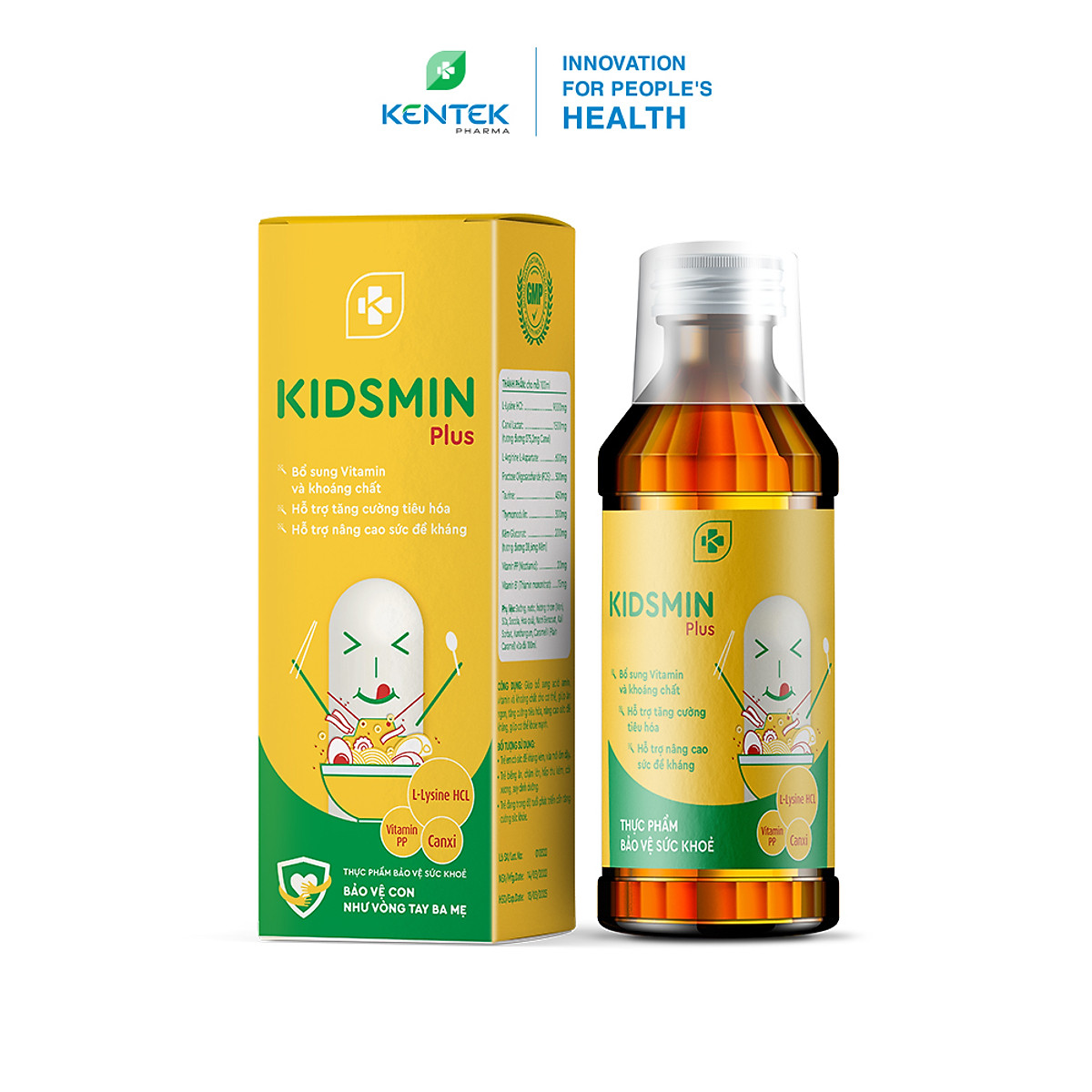 Mua Siro ăn ngon KENTEK PHARMA | Kidsmin Plus bổ sung dinh dưỡng, tăng ...