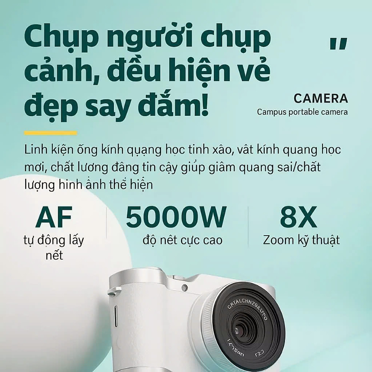 Máy Chụp Ảnh Mini Kèm Thẻ 512G T Retro Kỹ Thuật Số CCD 4K Cho Học Sinh – Nhỏ Gọn, Thời Trang ...