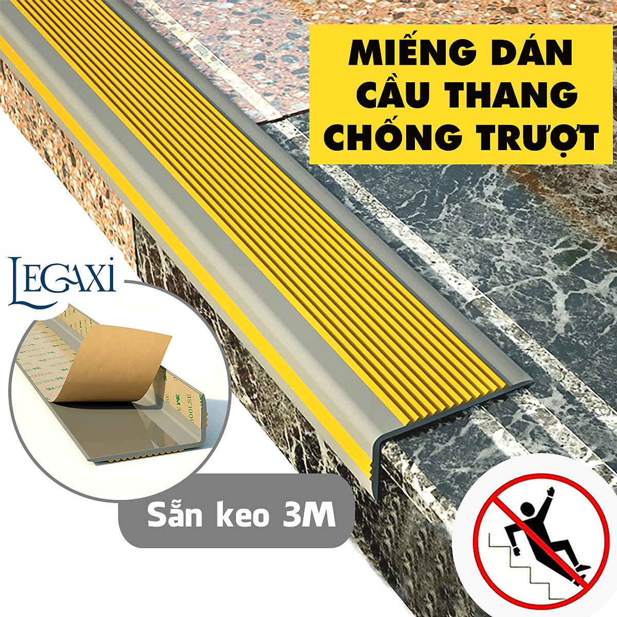 Mua Miếng Dán Bậc Thang Chữ L, Dải Dán Cầu Thang, Bịt Góc Cạnh Chống Trượt Trơn Té Ngã An Toàn ...