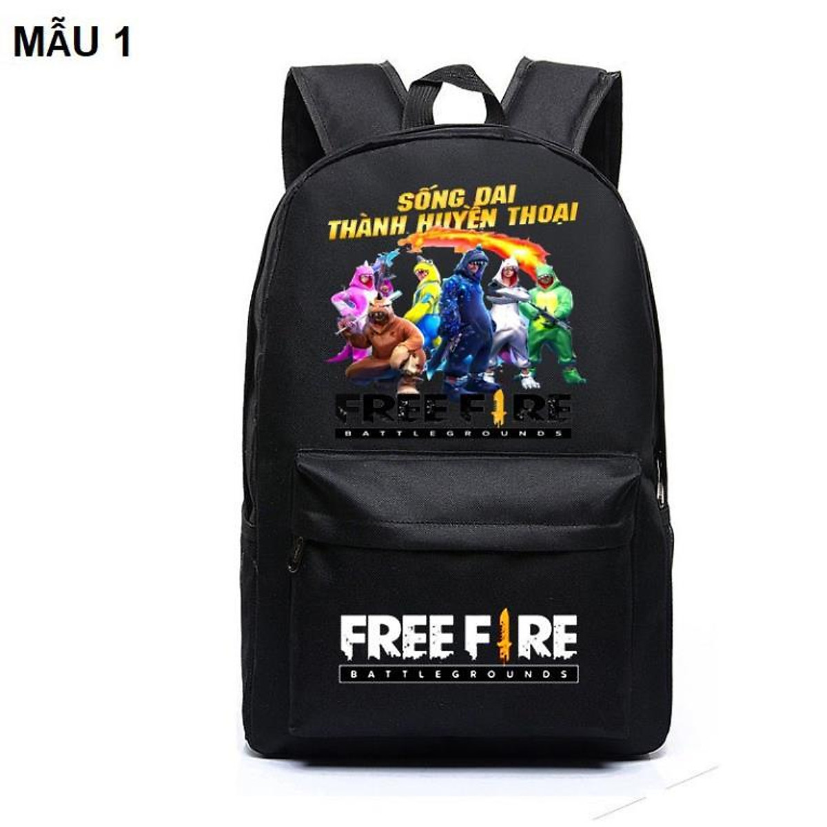 Mua Balo Đi Học Free Fire Cực Ngầu - Khủng Long tại Zekai Store