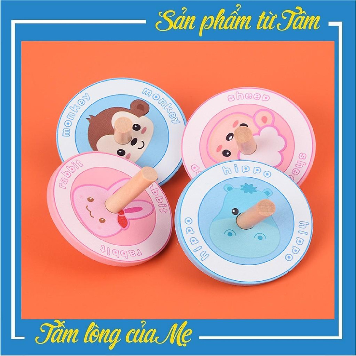 Mua Đồ Chơi Con Cù Con Quay Bằng Gỗ Mẫu Hoạt Hình