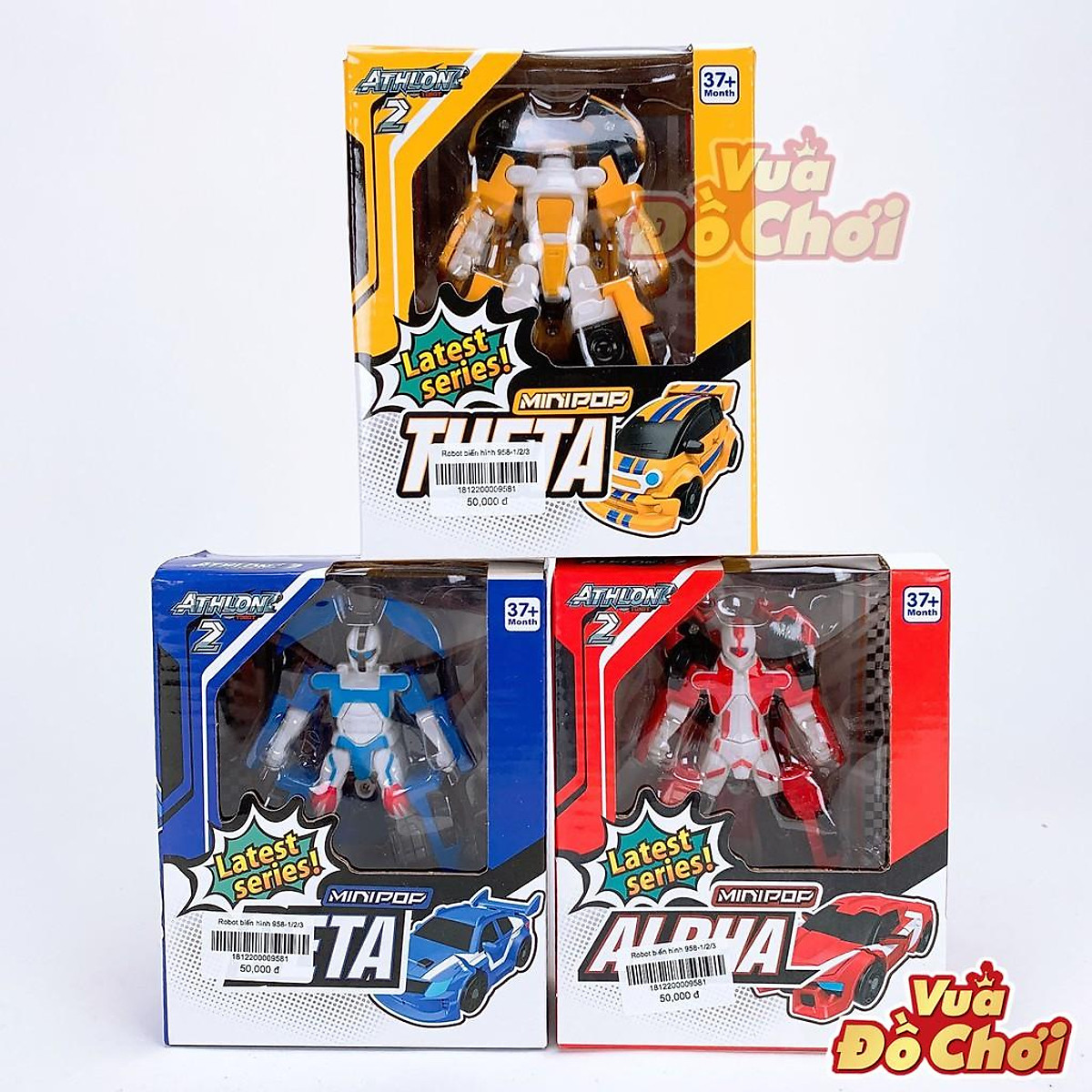 ToBot Biến Hình Ô tô BETA - ALPHA - THETA | Tiki