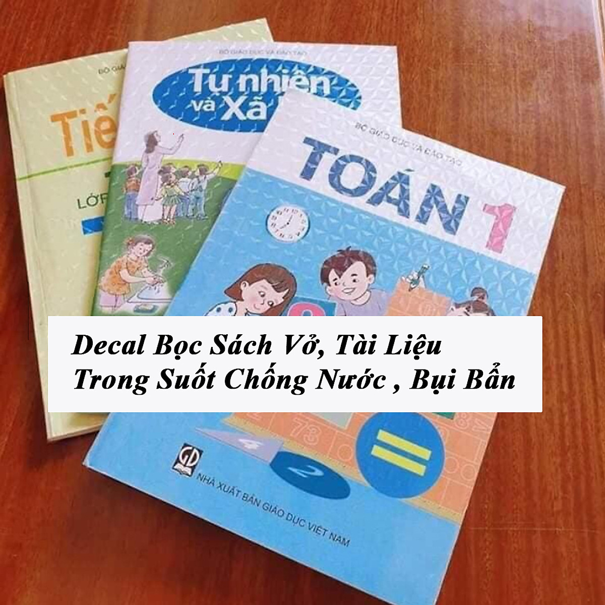 Mua Giấy Bọc Sách Vở - Combo 30 Decal Bọc Sách Vở tại Click&Buy Shop