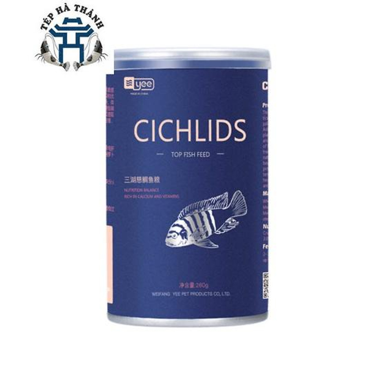 Thức Ăn Cá Ali Cao Cấp YEE - Thức Ăn Giúp Tăng Màu Cho Cá Cảnh