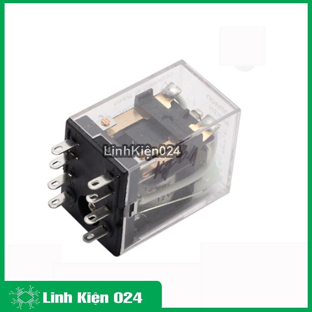 Relay Om-ron 12V-5A 8 Chân - Linh Kiện và Các Phần Cứng Khác