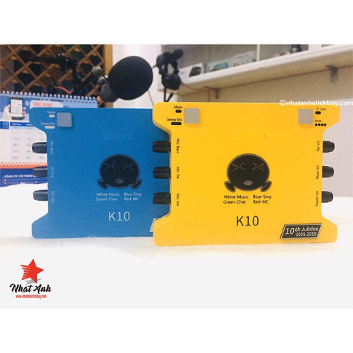 Hình ảnh Sound Card K10 2020 k10 jubilee Sound Thu Âm Livestream ...