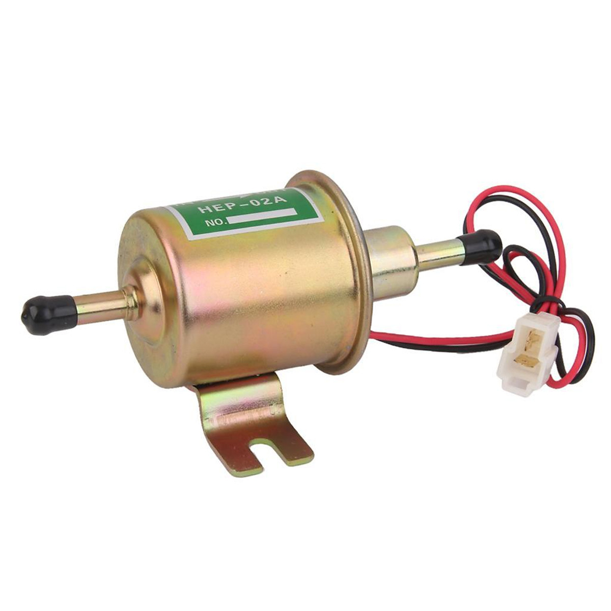 New Gas Inline Low Pressure Electric Fuel Pump 12V HEP02A HEP-02A 4x ...