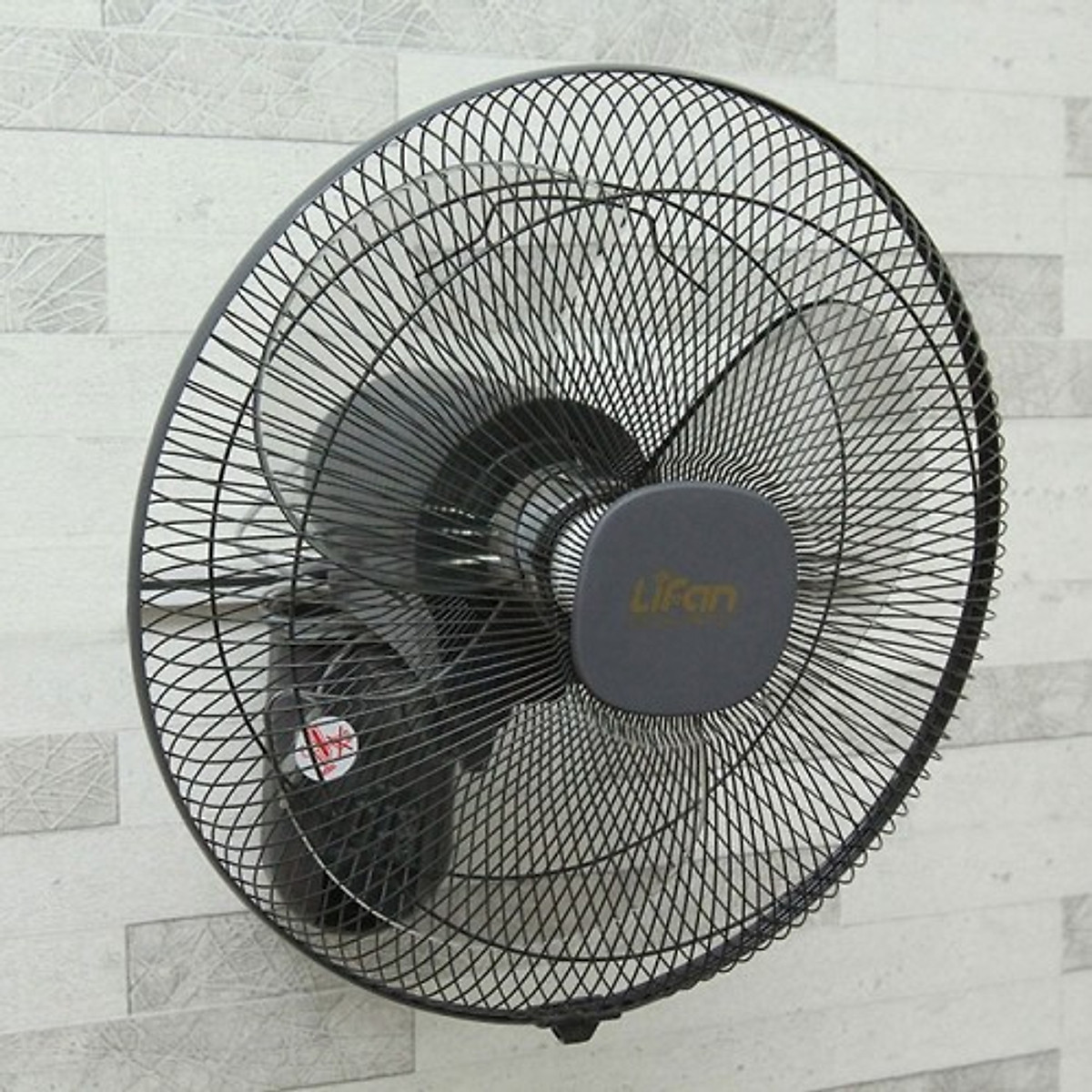 Quạt treo tường Lifan TE-1689 có remote điều khiển, quạt đảo lượn sóng ...