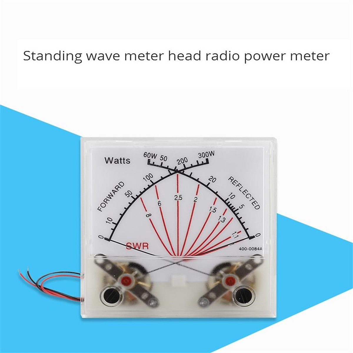 Wireless Radio Station Swr Watt Meter Dual-pin 60/300w Power Meter ...