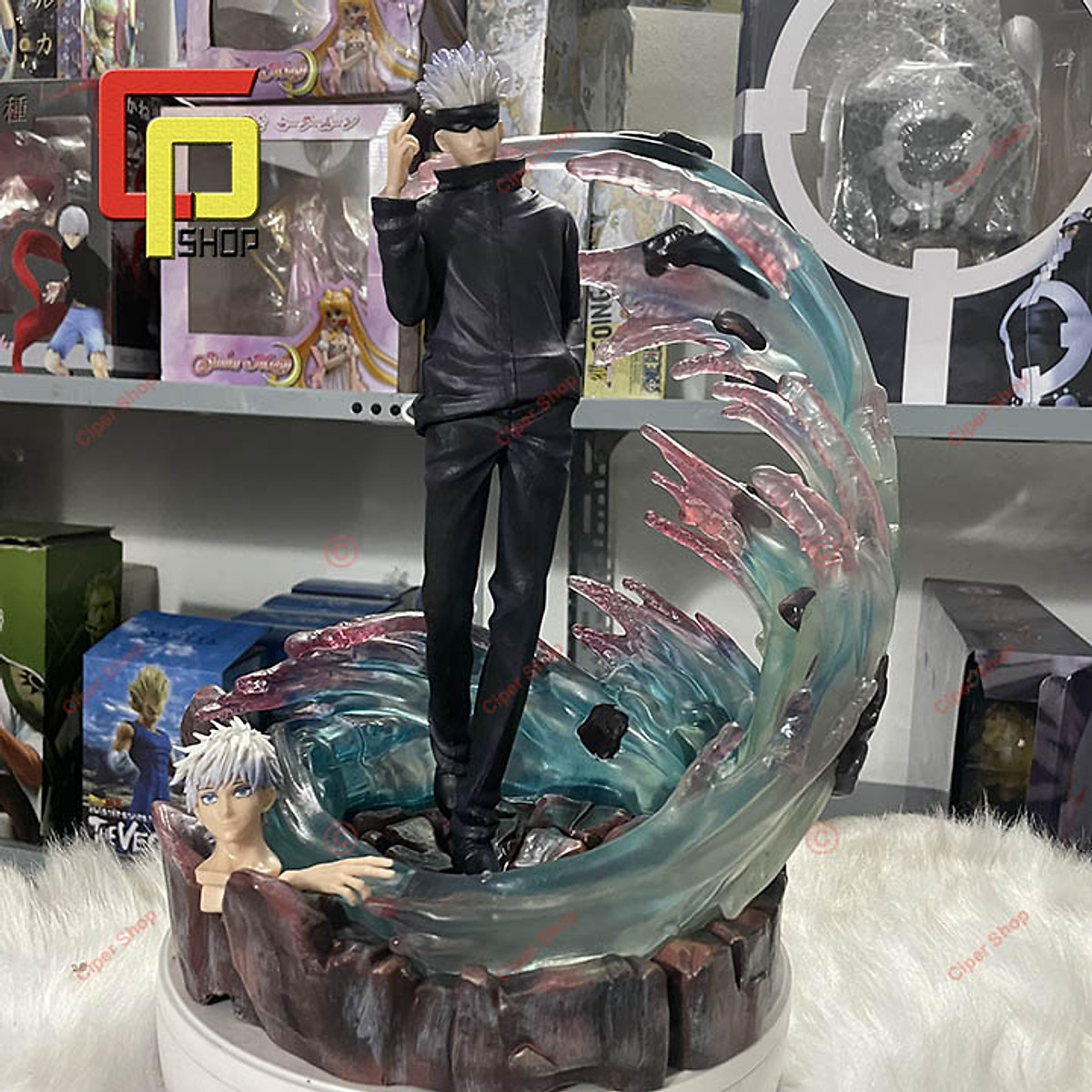 Mô hình Gojo Satoru Led - Figure Gojo Jujutsu Kaisen - Mô hình trang trí