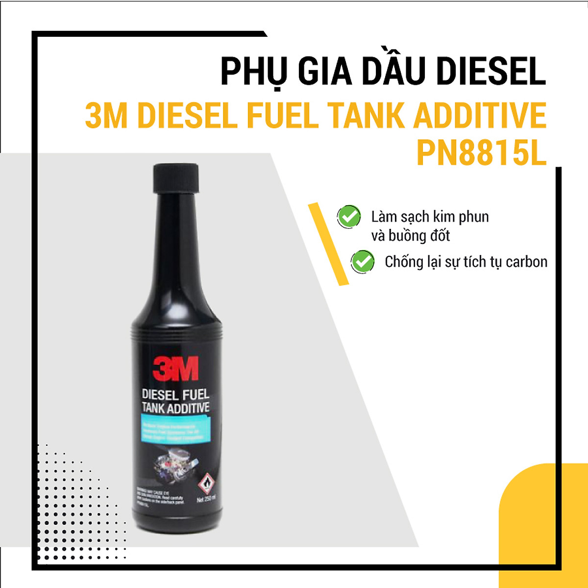 Mua Phụ gia dầu Diesel 3M Diesel fuel tank additive PN8815L (250ml) tại ...