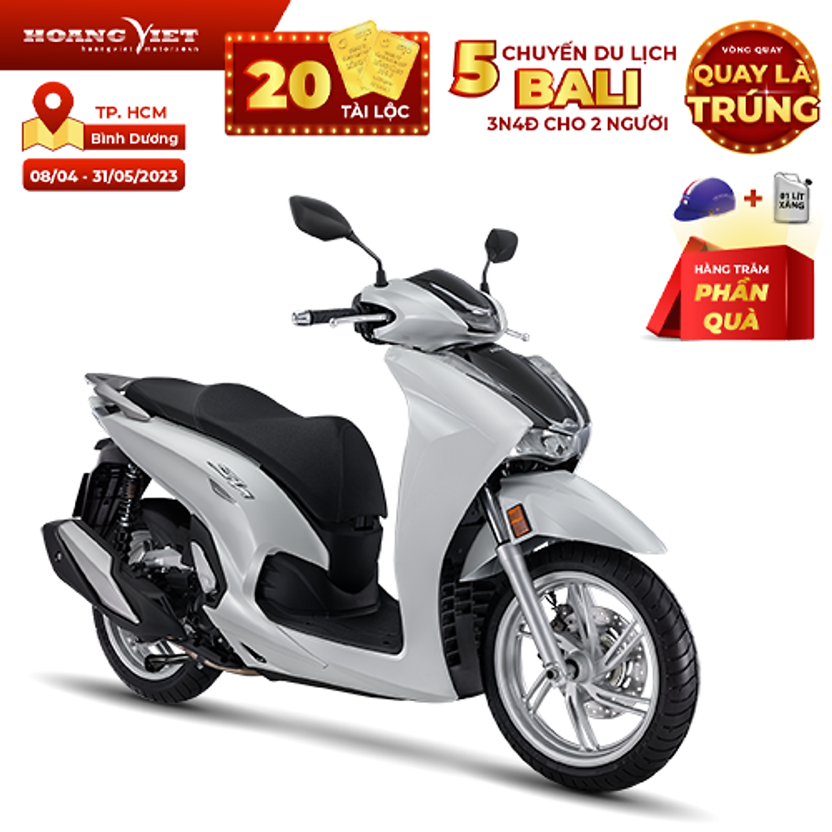 Mua Xe Máy Honda SH 350i Phiên Bản Cao Cấp 2023 - Trắng - Đen tại Honda ...