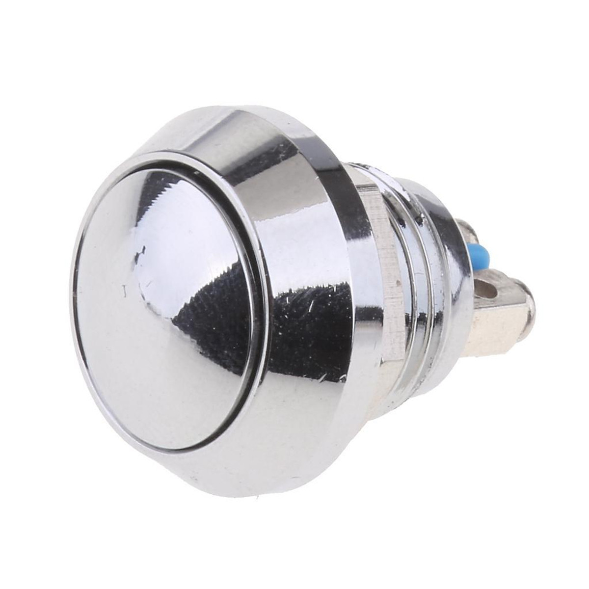 2-6pack 12mm Round Metal SPST Momentary Push Button Switch 1NO P67 ...