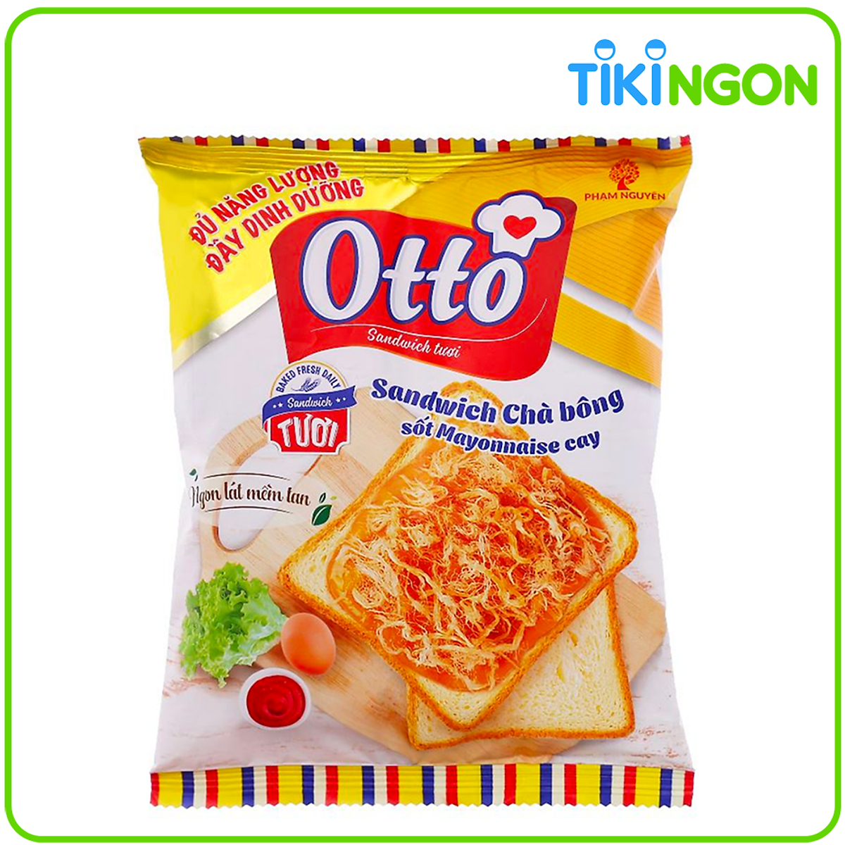 Mua Bánh mì Otto Sandwich chà bông sốt mayonaise cay 76g