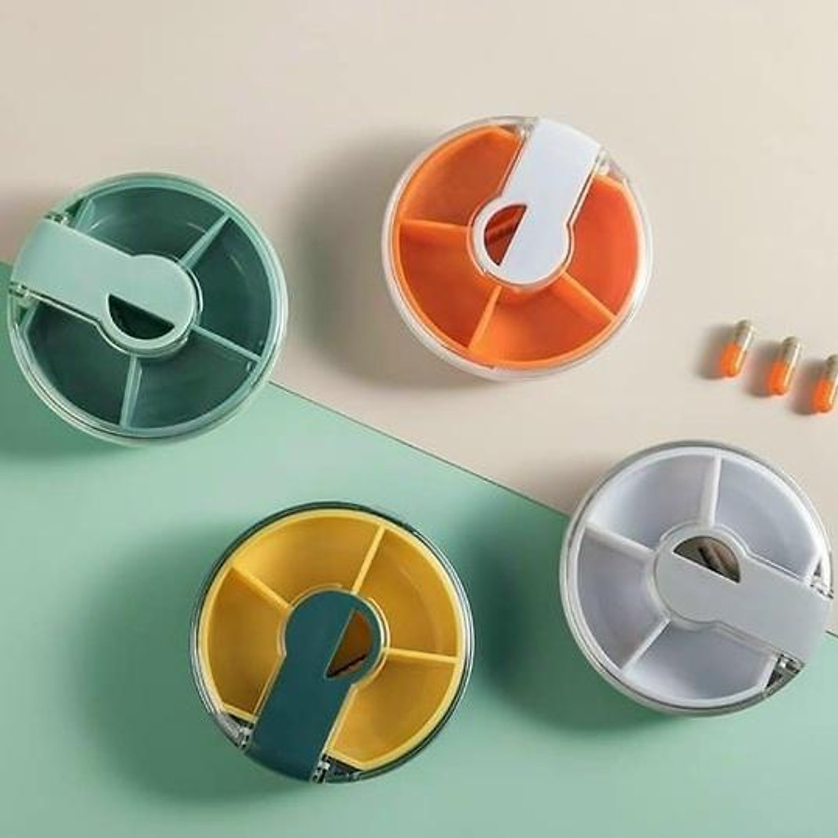 Mua Hộp Đựng Thuốc Mini Tiện Lợi Mang Đi Khắp Nơi, Chia Thuốc Theo Ngày