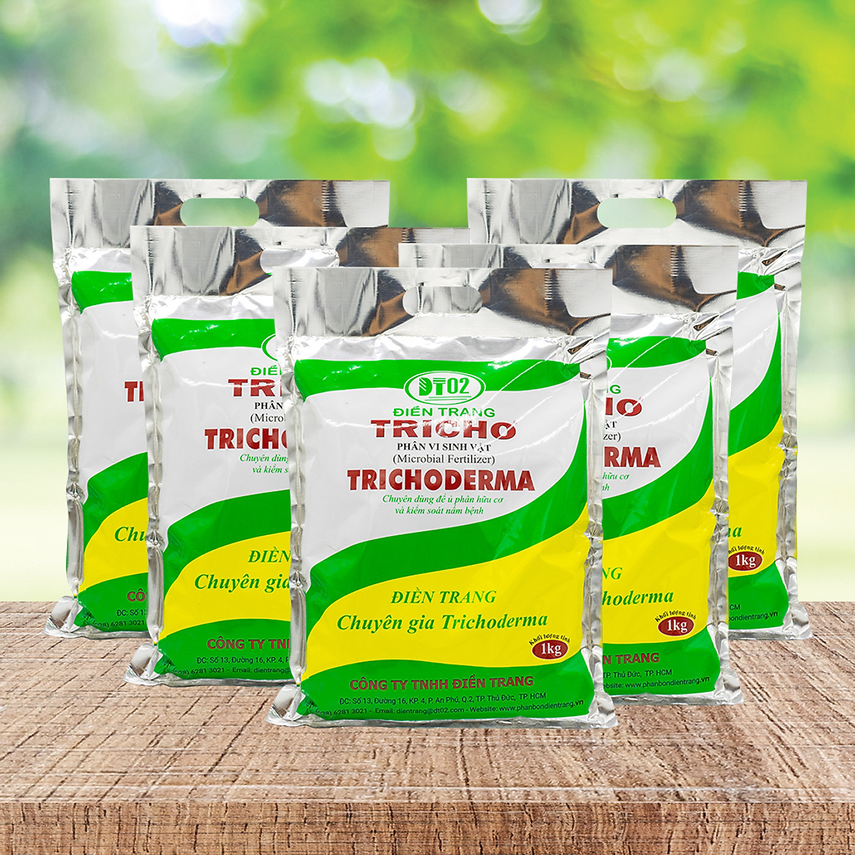 Mua COMBO 5 GÓI CHẾ PHẨM MEN VI SINH NẤM TRICHODERMA DT02 1KG tại CÔNG ...