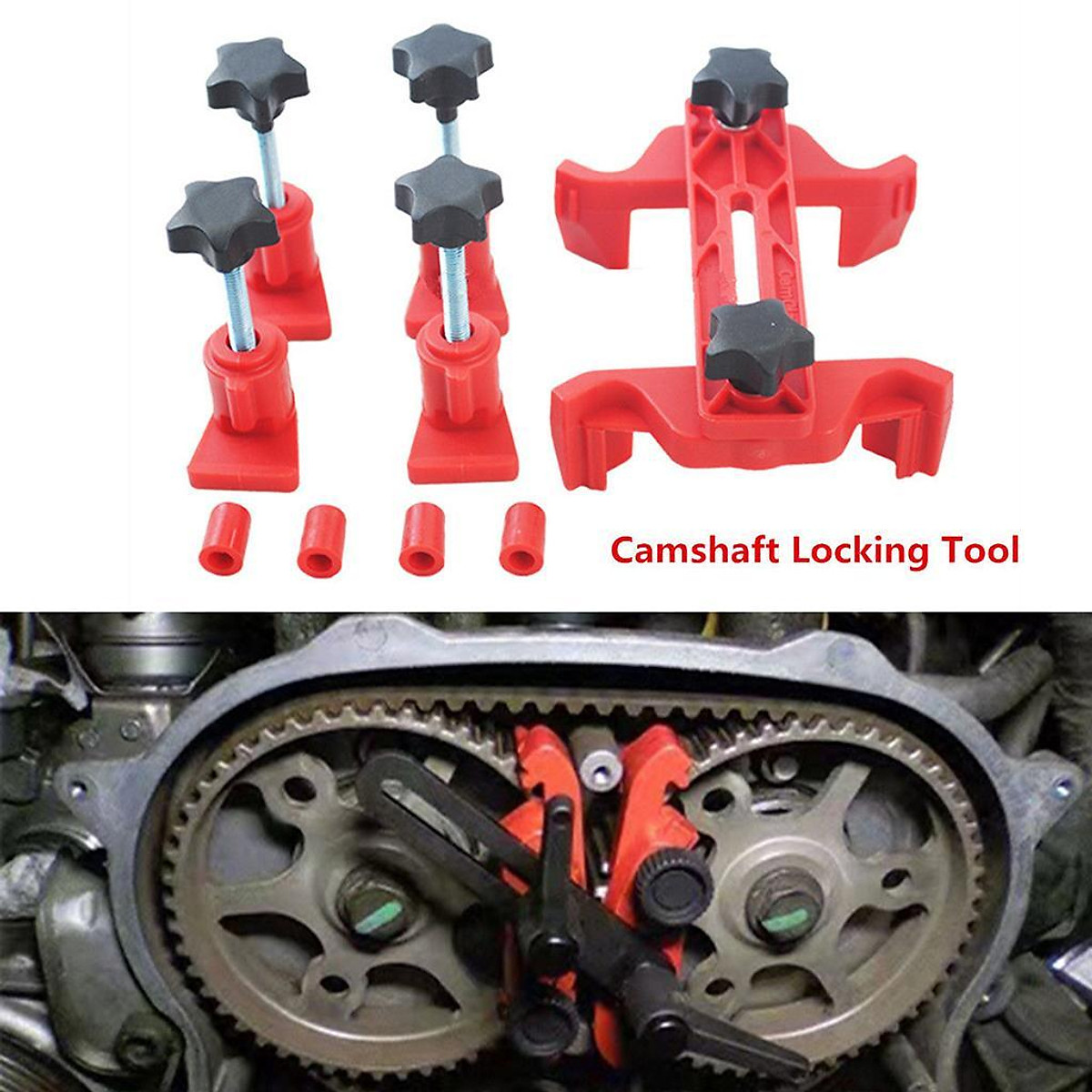 Auto Camshaft Engine Timing Tool Sprocket Gear Fixture Kit - Phụ kiện ô tô