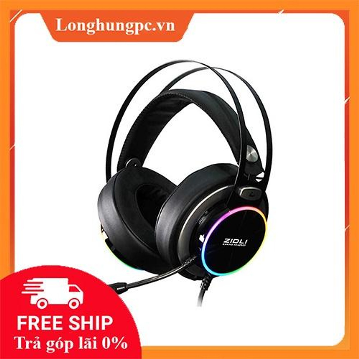 Tai Nghe Zidli ZH20 Led RGB USB | Tiki