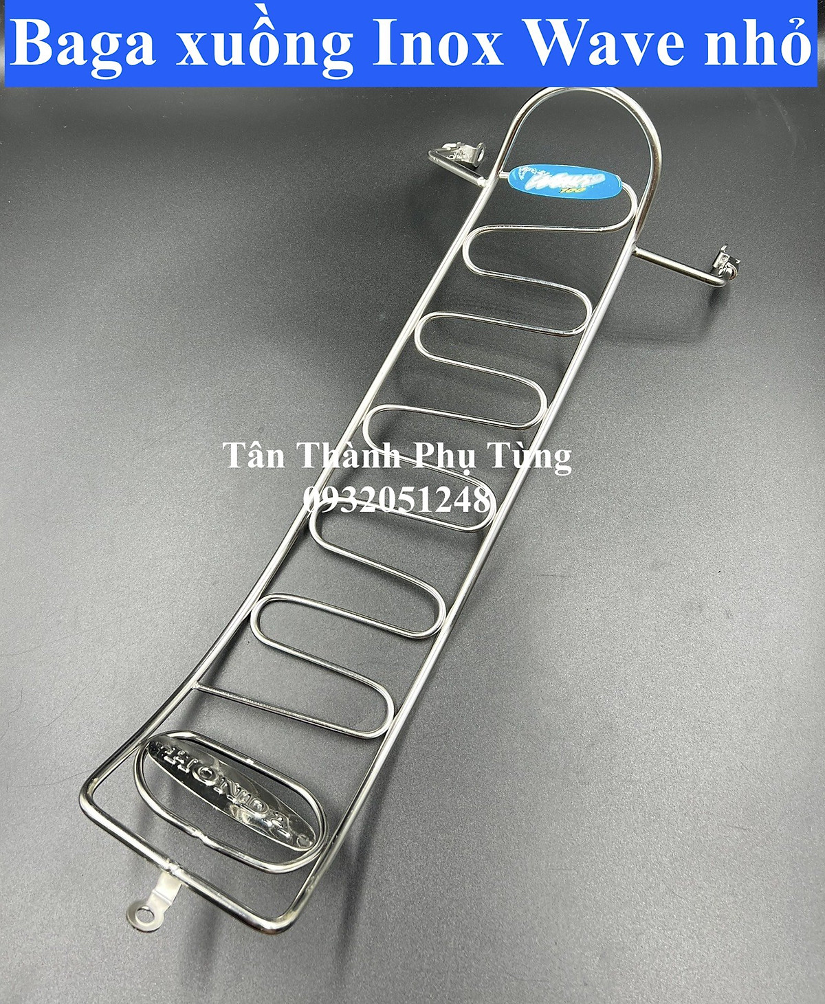 Mua Baga giữa kiểu xuồng Inox dành cho Wave nhỏ, Wave ZX( MS204) tại ...