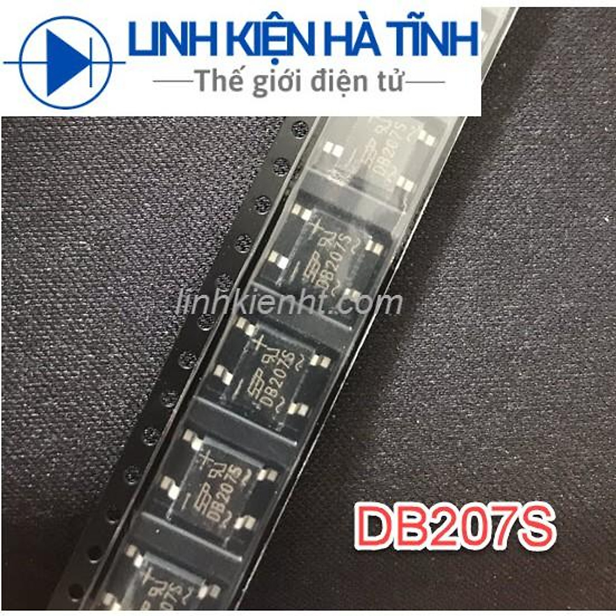 20 con Chỉnh lưu cầu - Diode cầu DB207S DB207 207 2A 1000V SOP-4 | Tiki
