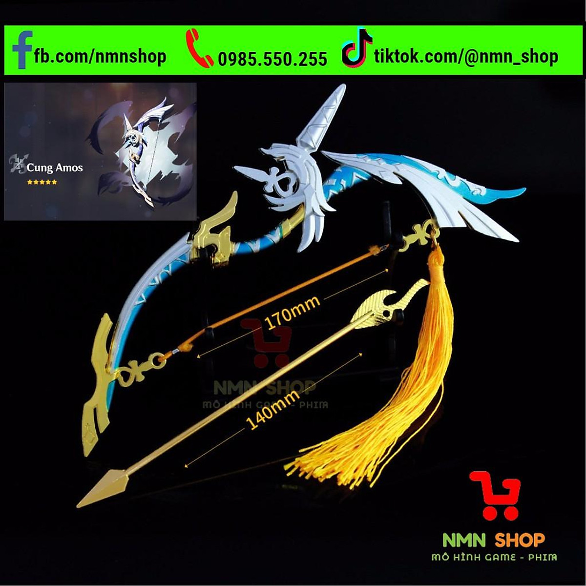 Mua Mô hình game Genshin Impact - Amos’ Bow (Cung Amos) 17cm tại NMN Shop