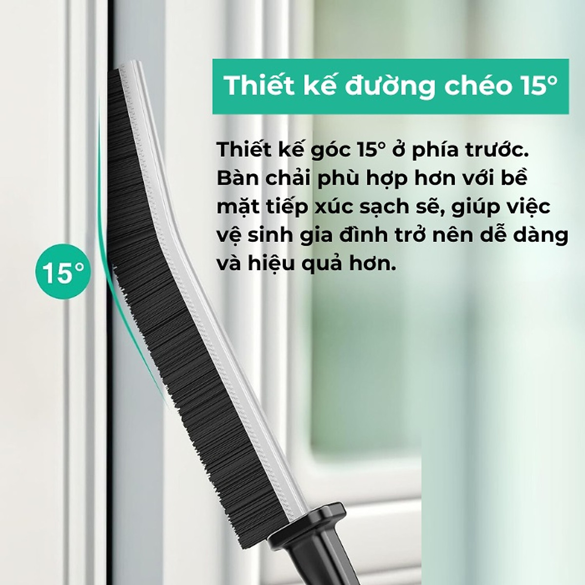 Combo Dọn Nhà 4 Món : Chổi Chà Cọ Nhà Vệ Sinh + Chổi Quét Trần Nhà ...