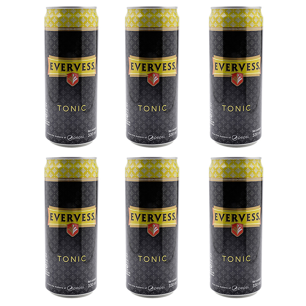 Mua Lốc 6 Lon Tonic Evervess (330ml / Lon)