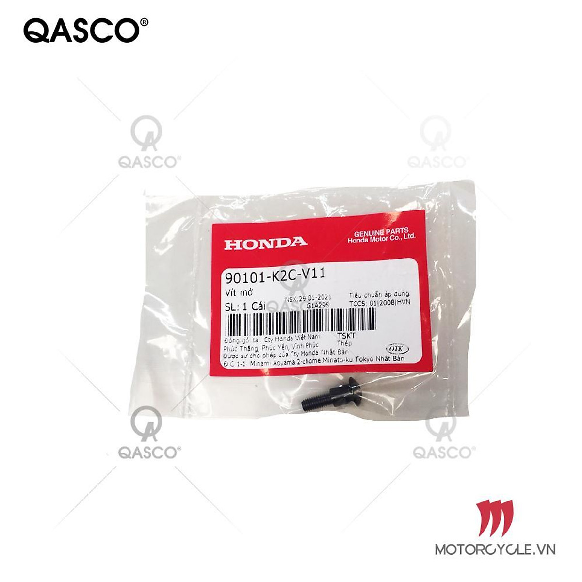 Mua 90101-K2C-V11 | Vít mở | SCREW,OPENER SET (Chính hãng Honda)