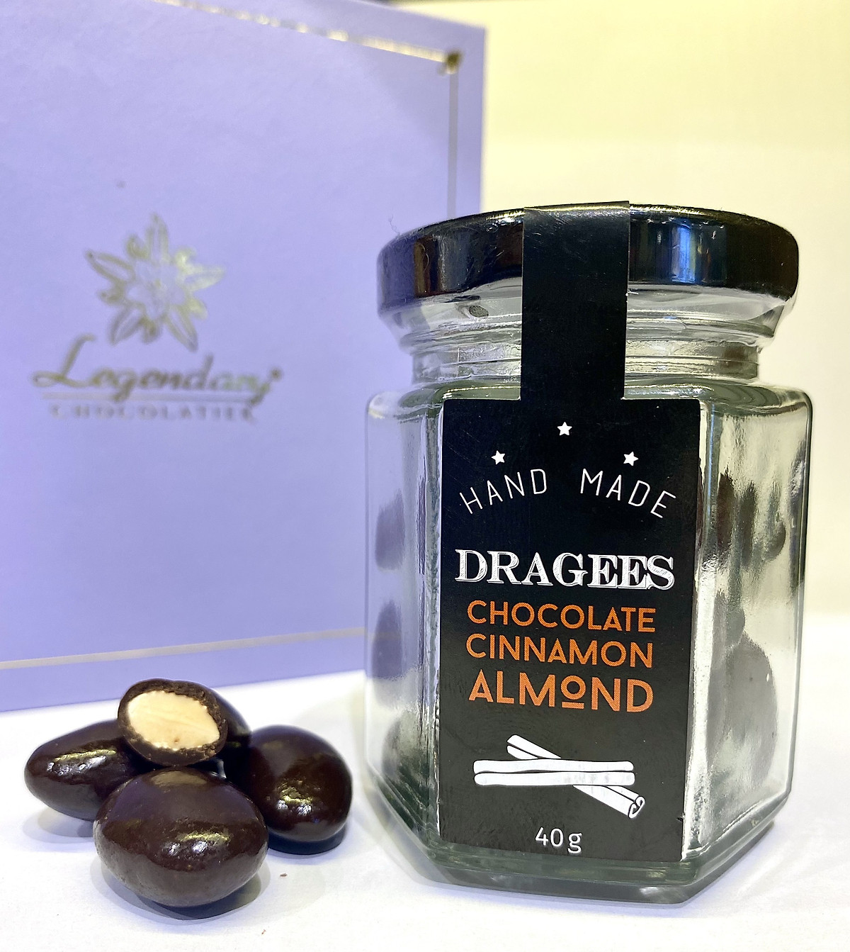 Mua [CHÍNH HÃNG] Socola Legendary - Dragees Socola bọc hạt Hạnh nhân vị ...