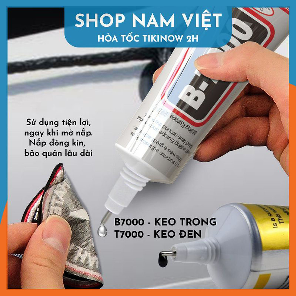 Keo Acrylic B7000 / T7000 Dán Kính Điện Thoại, Dán Giày, Dán Nhựa, Kim ...