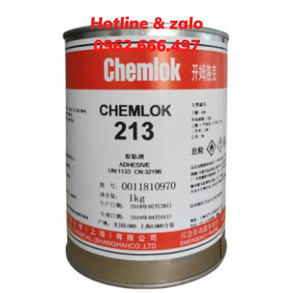 Mua Chất kết dính cao su và kim loại Chemlok 213