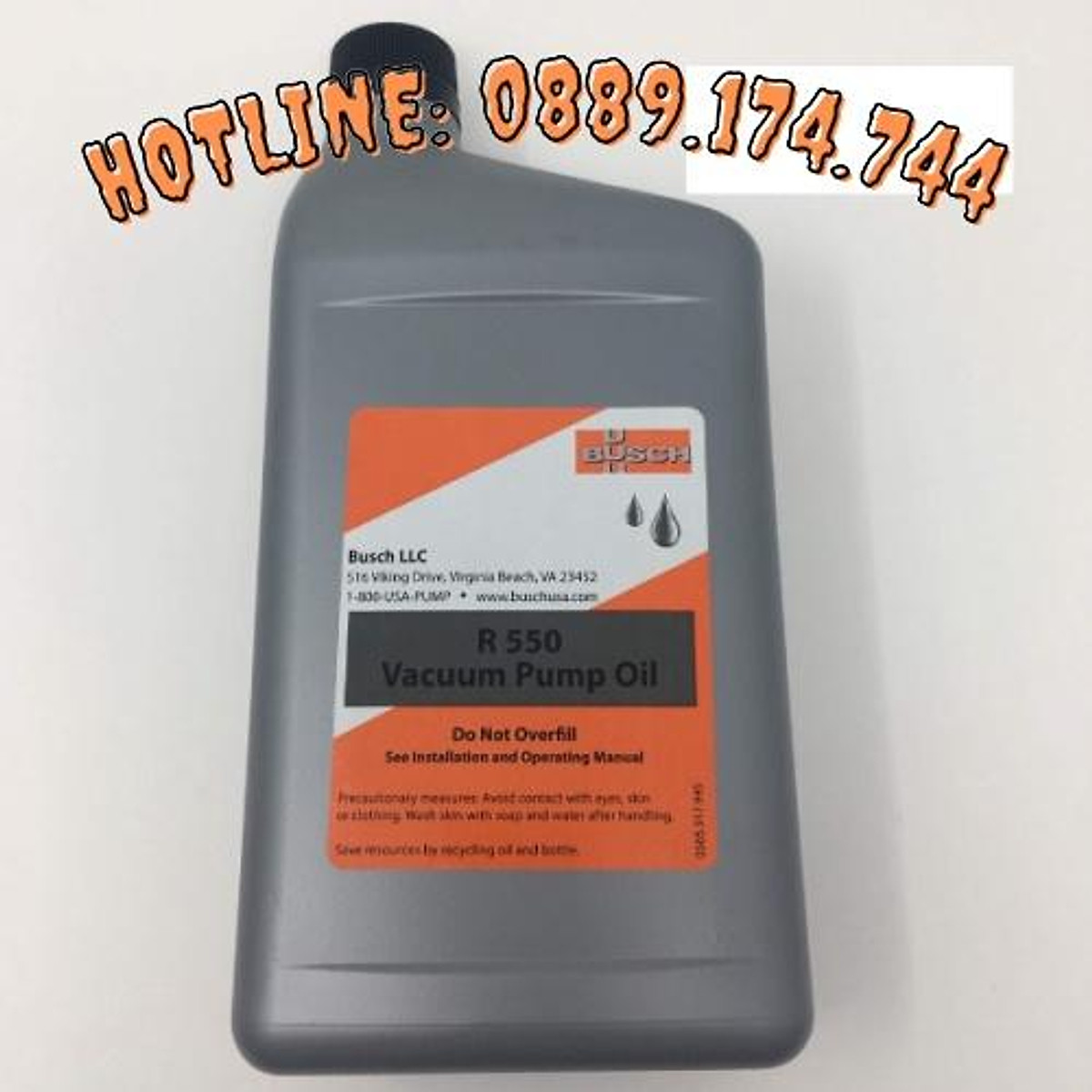 Mua Dầu Busch R-550, Dầu bôi trơn bánh răng Busch R-550
