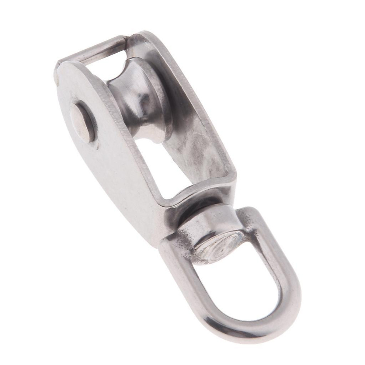 Stainless Steel Single Wheel Swivel Pulley Block Lifting Rope Pulley M15