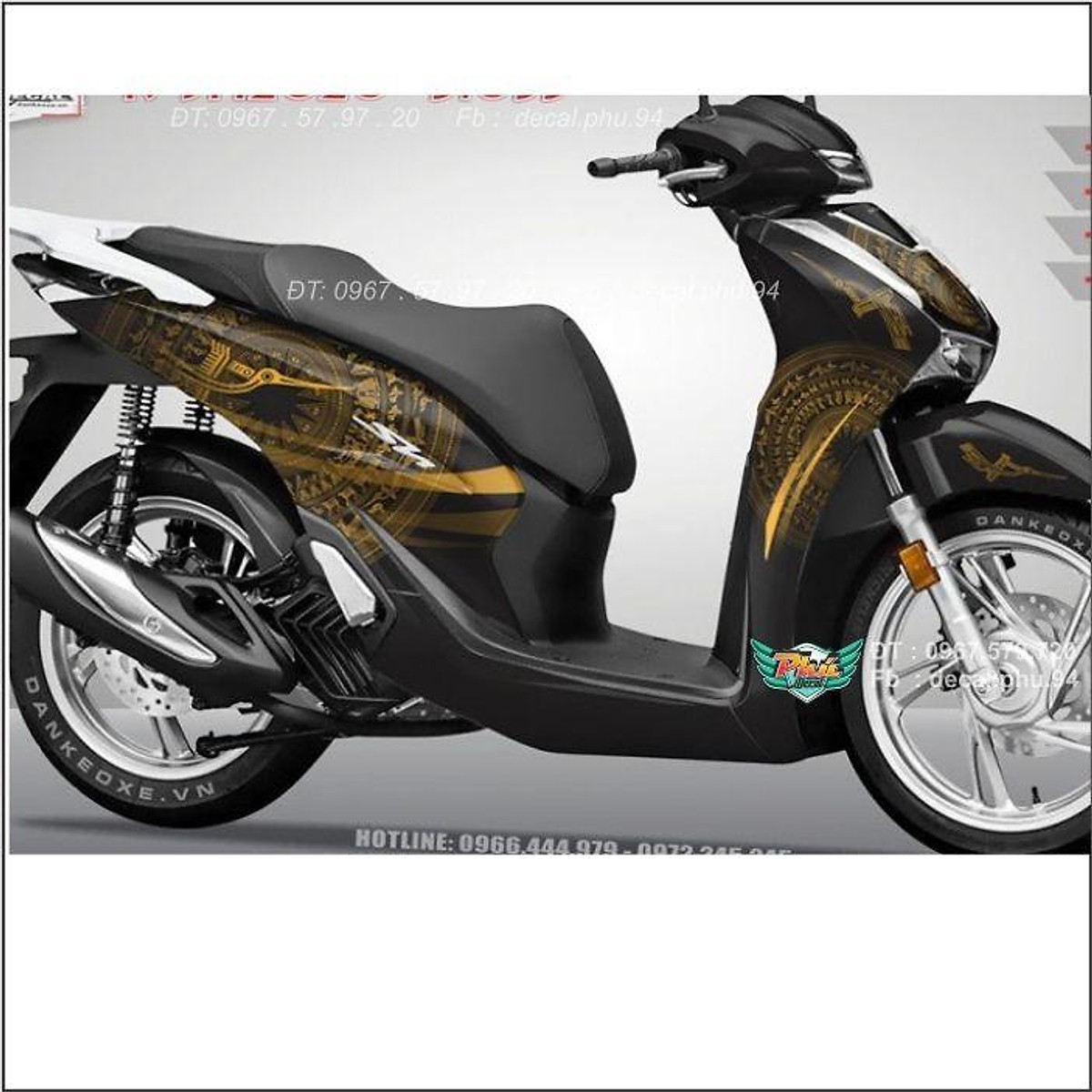 Tem Rời SH 2020 Đen Trống đồng (N) | Tiki