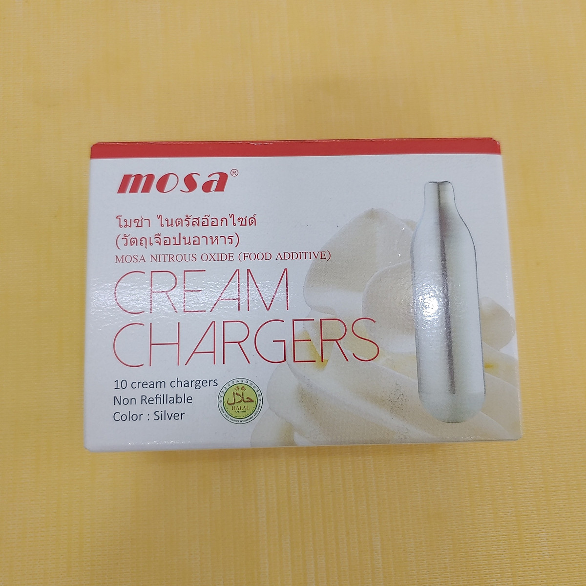 Mua GAS N2O MOSA DÙNG CHO BÌNH XỊT KEM TƯƠI – HỘP 10 VIÊN