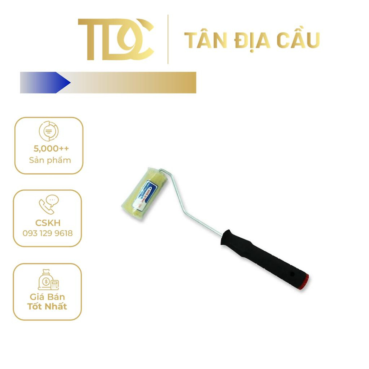 Mua Cọ Lăn Sơn, Con Lăn Sơn (Rulo), 1 Bộ Gồm Cọ Và Cán, 2 kích thước ...