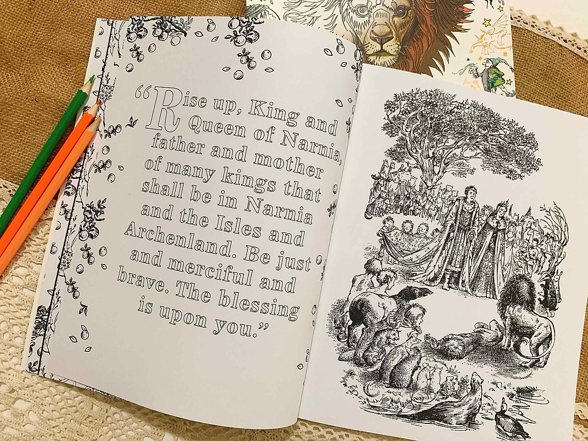 The Chronicles of Narnia Colouring Book - Activity