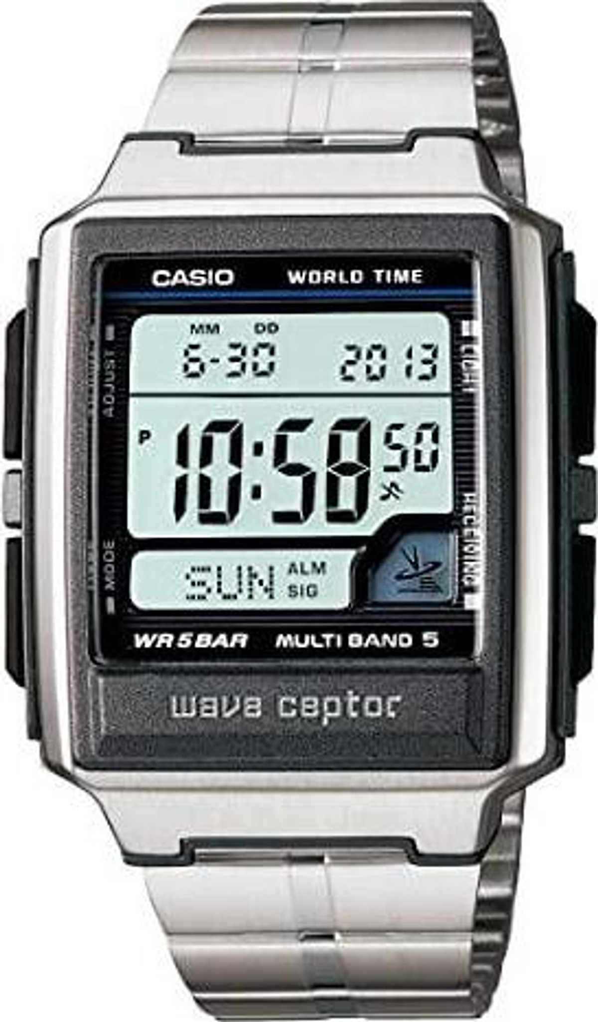 Đồng Hồ Nam Casio Wave Ceptor Multiband 5 Wv - 59Dj - 1Ajf Có Radio Cảm ...